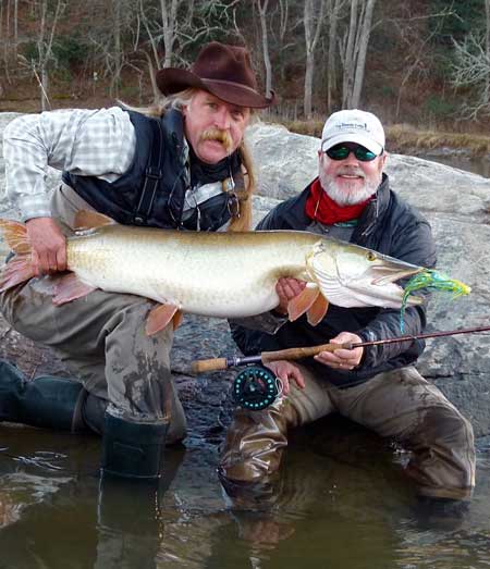 Musky Fishing - Elk Creek Outfitters - Guided Fly Fishing Trips Near Boone